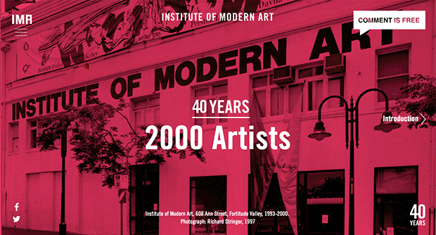 History | Institute of Modern Art