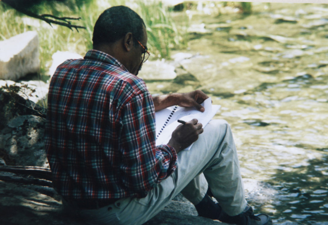 Hans Ulrich Obrist, Asad Raza, and Warraba Weatherall, with Olivia ...