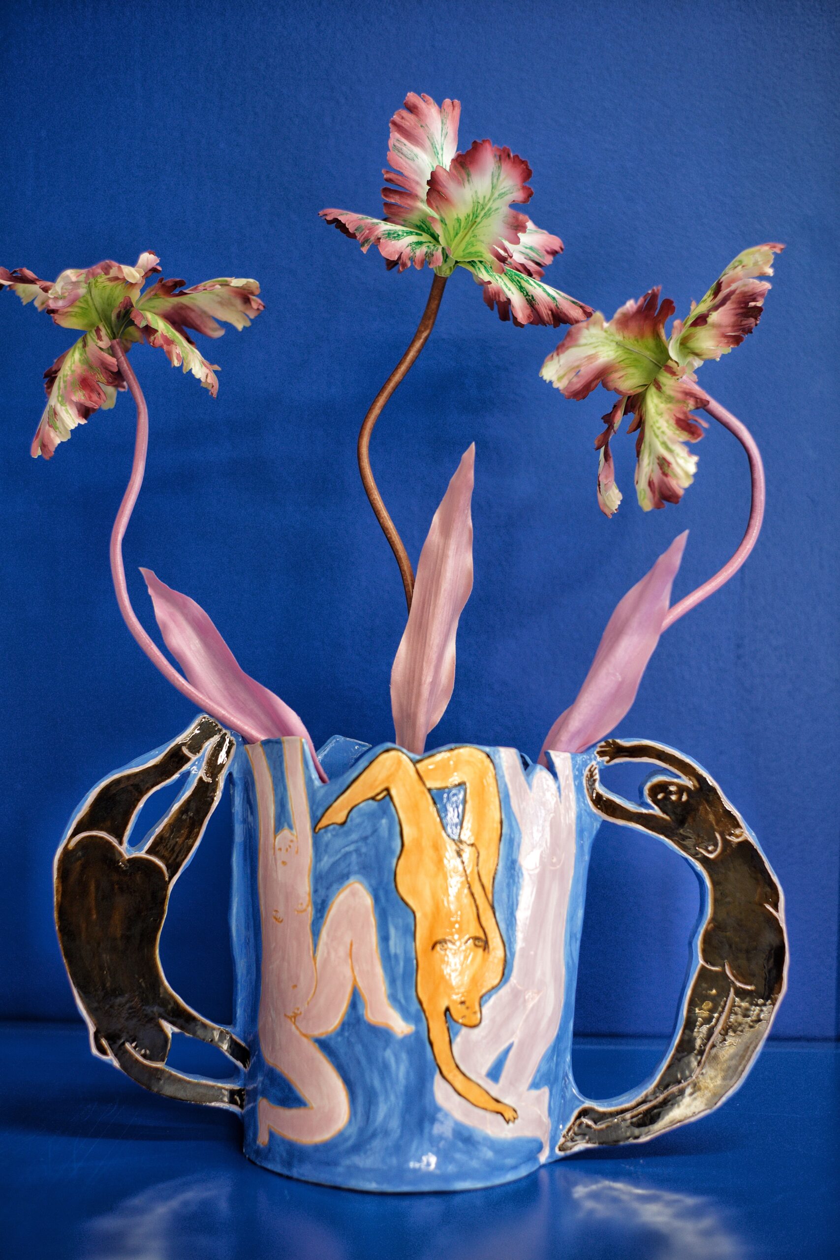 Tulip Bell Dusty Pink and Green | Institute of Modern Art