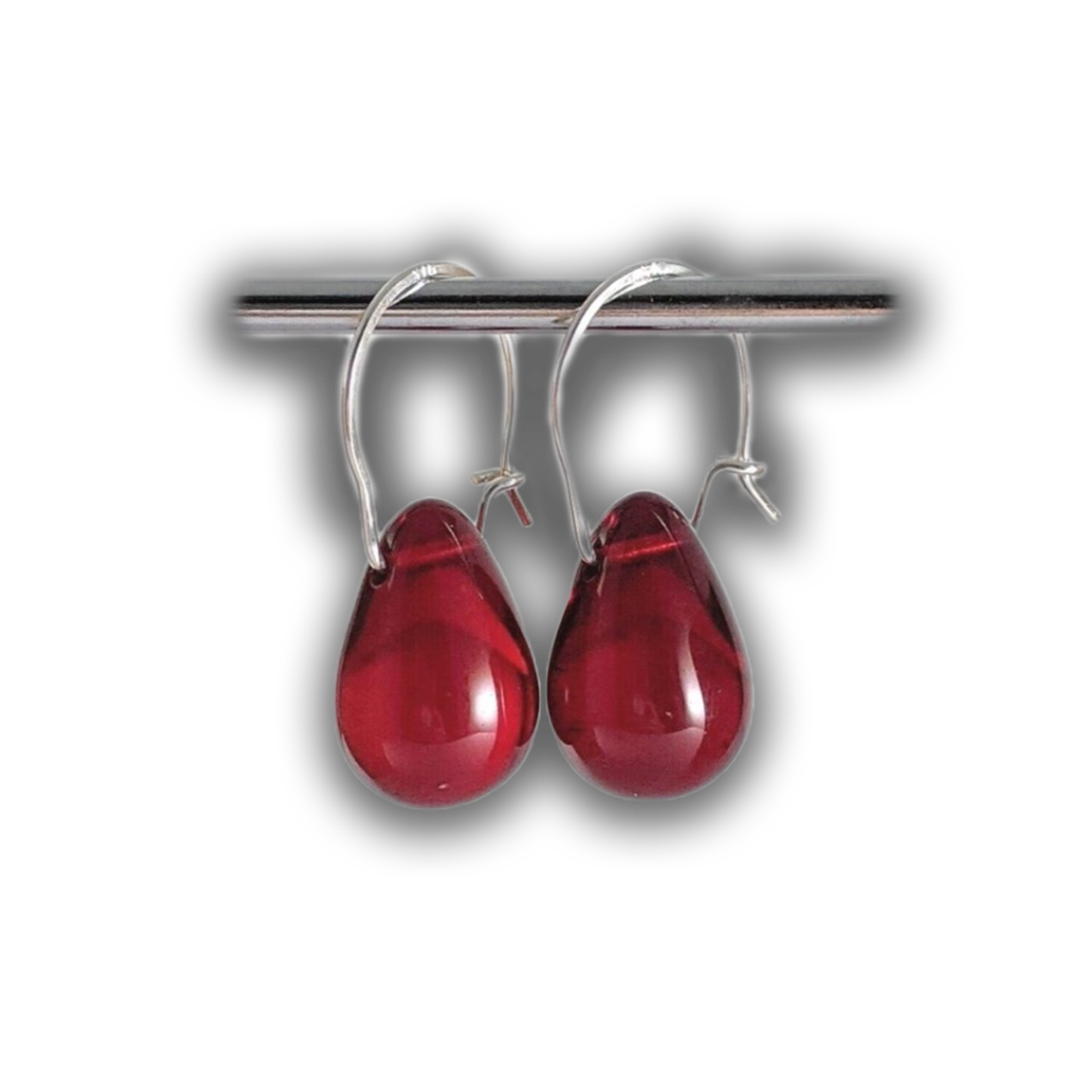 Georgina Dunn Jewellery – Red teardrop teardrop earrings | Institute of ...