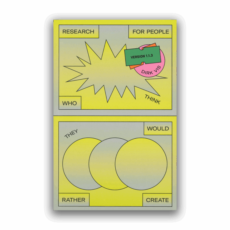 Dirk Vis – Research For People Who (Think They) Would Rather Create ...